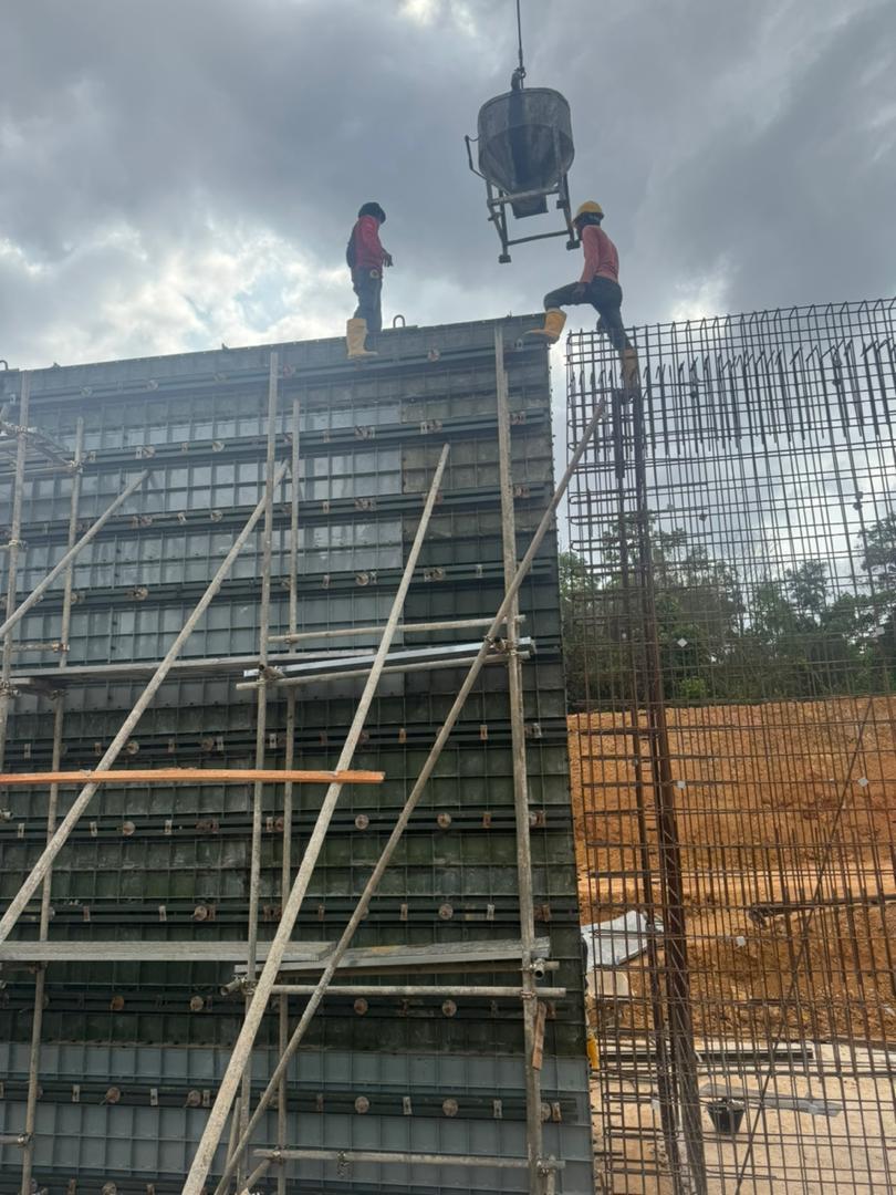 Triple T Retaining Wall Taman Mount Austin