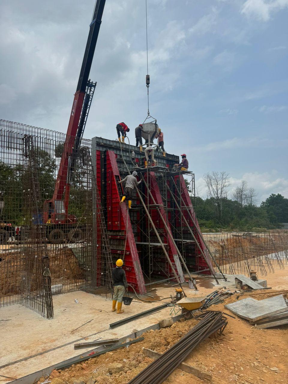 Triple T Retaining Wall Taman Mount Austin